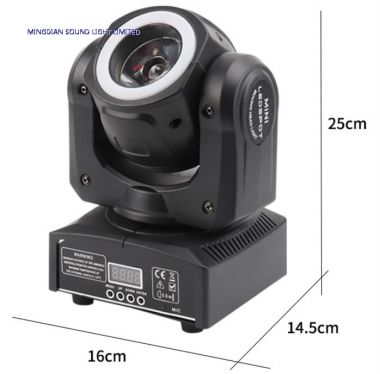 60W LED Beam Light with LED strip